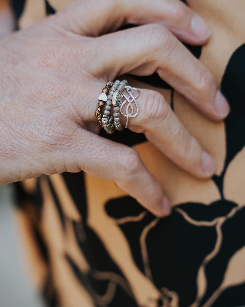 Stackable Beaded Rings – Lula Clothing ZA